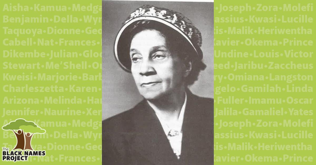 Ada S. McKinley, Ada Sophia Dennison McKinley | The Black Names Project